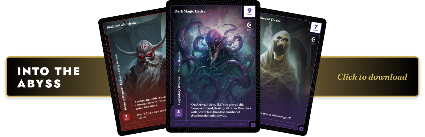 Wonders of The First Collectible Card Game