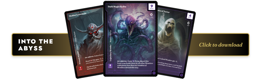 Wonders of The First Collectible Card Game